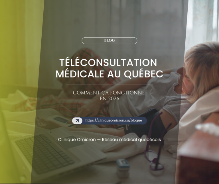 Teleconsultation medicale quebec 20 | Clinique Omicron